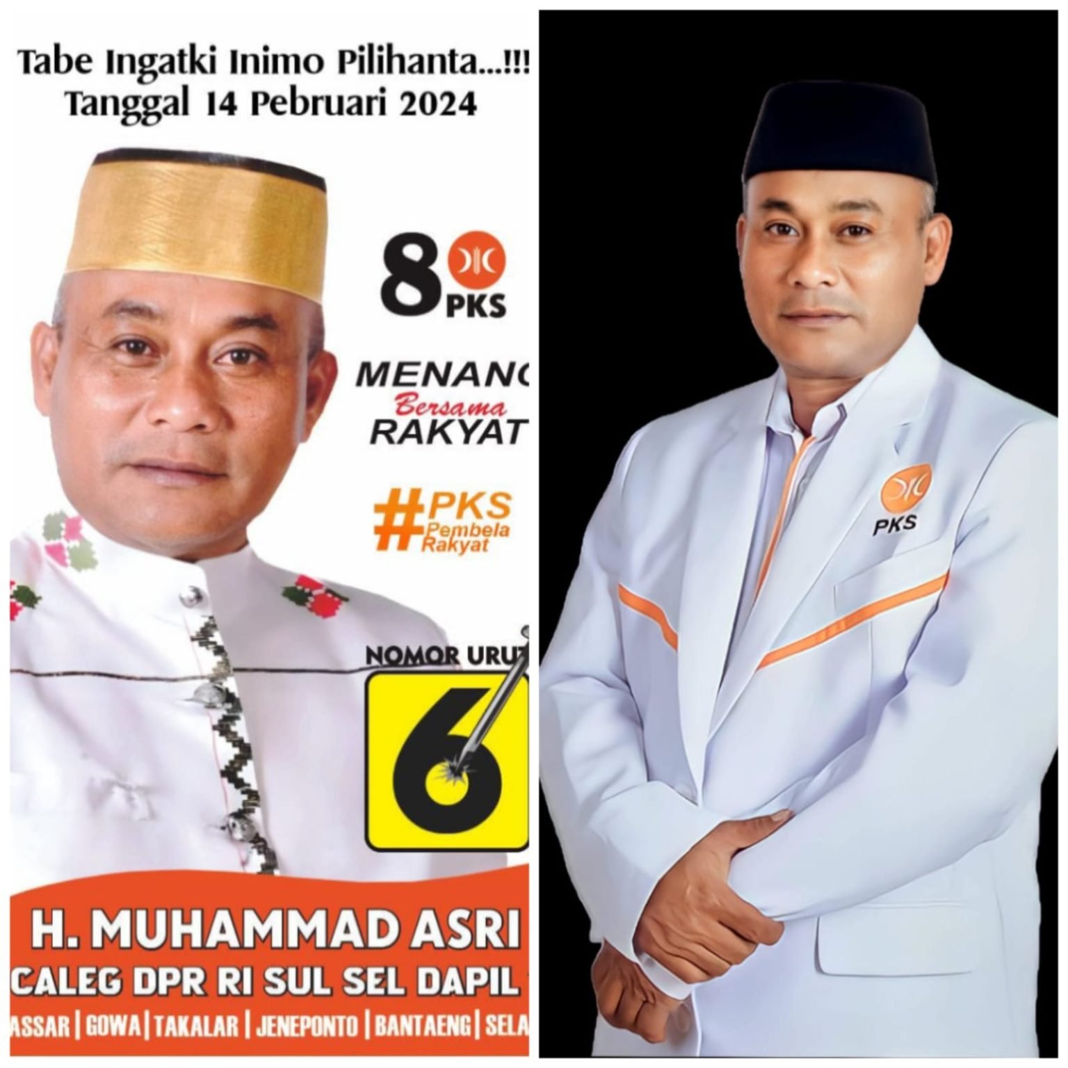 Sosok H. Muhammad Asri, Caleg DPR RI 2024 Partai PKS No Urut 6 ...